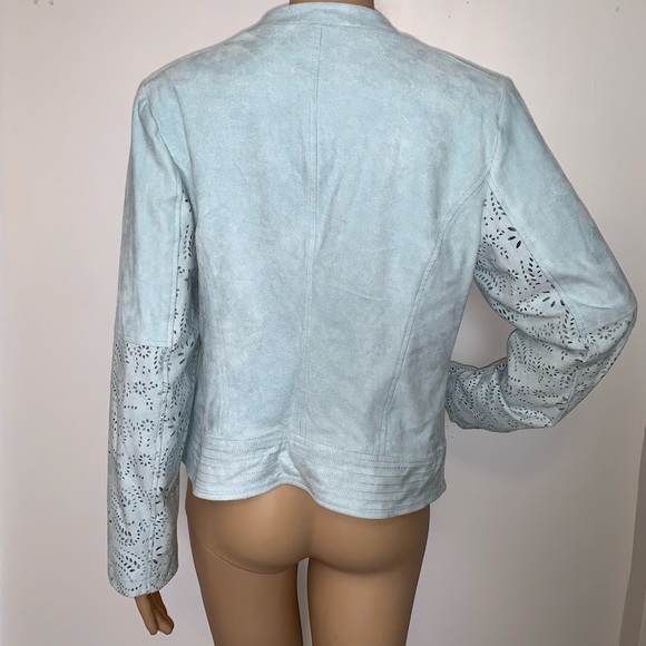 Chico's | Jackets & Coats | Chicos Faux Suede Jacket | Poshmark